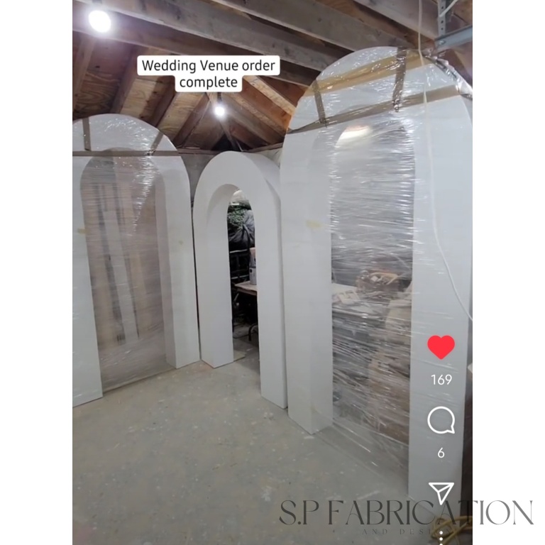 3D Hollow Arch wall - S.P. Fabrication And Design