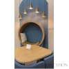 Alcove Moon Bench - S.P. Fabrication And Design