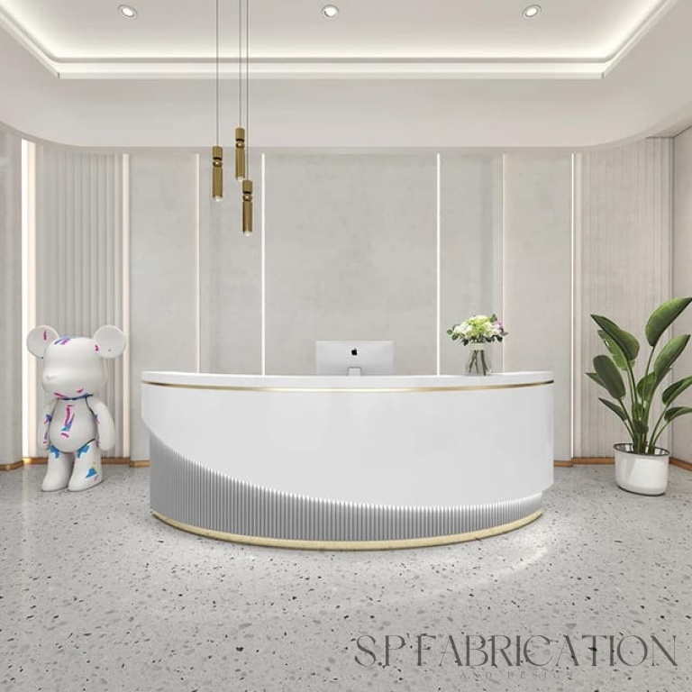 Cockpit Reception Desk - S.P. Fabrication And Design